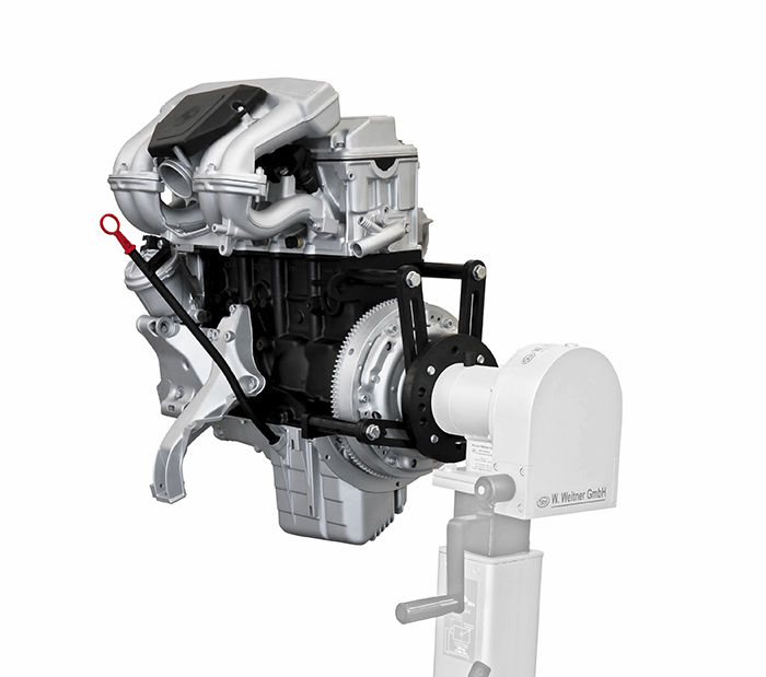 Engine repair stand - WW-MG-600/V - Werner Weitner GmbH