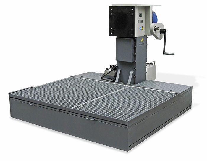 Heavy truck engine repair stand - WW-HV-2500 - Werner Weitner GmbH