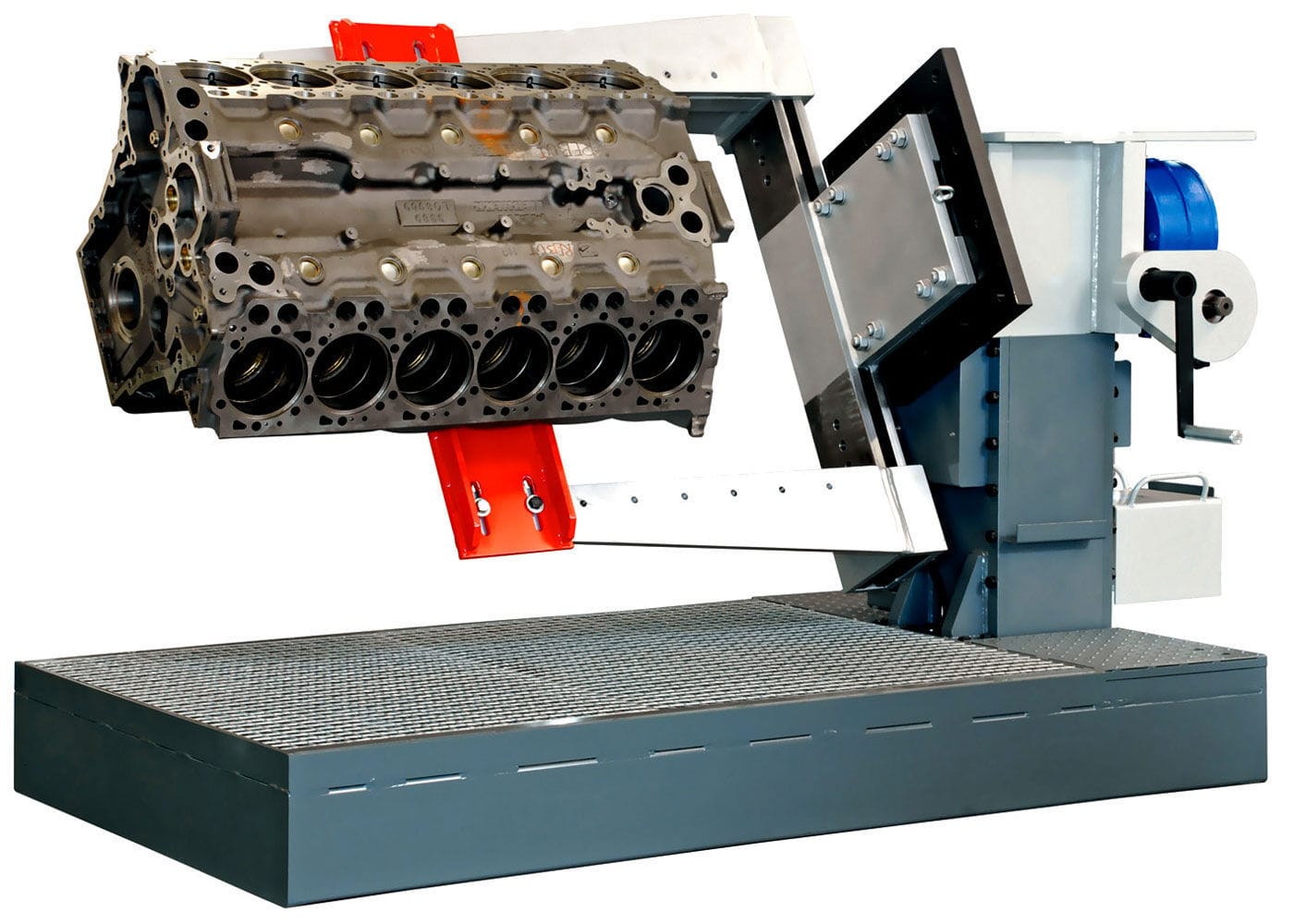 Heavy truck engine repair stand - WW-HV-2500 - Werner Weitner GmbH