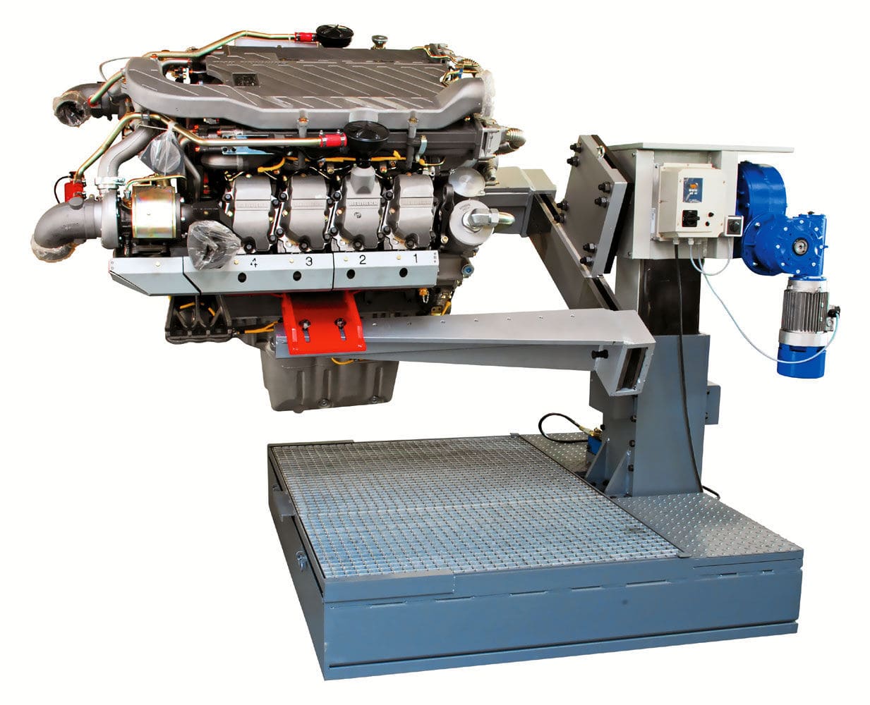 Heavy truck engine repair stand - WW-HV-2500 - Werner Weitner GmbH