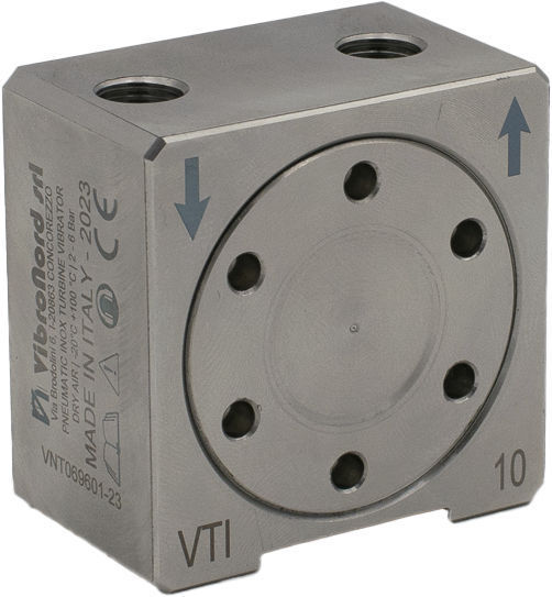 Pneumatic vibrator - VTI 10 - Vibronord - turbine / industrial / for hopper