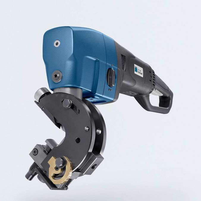 Electric chamfering machine - TruTool TKF 1500 with 2-gear gearbox ...