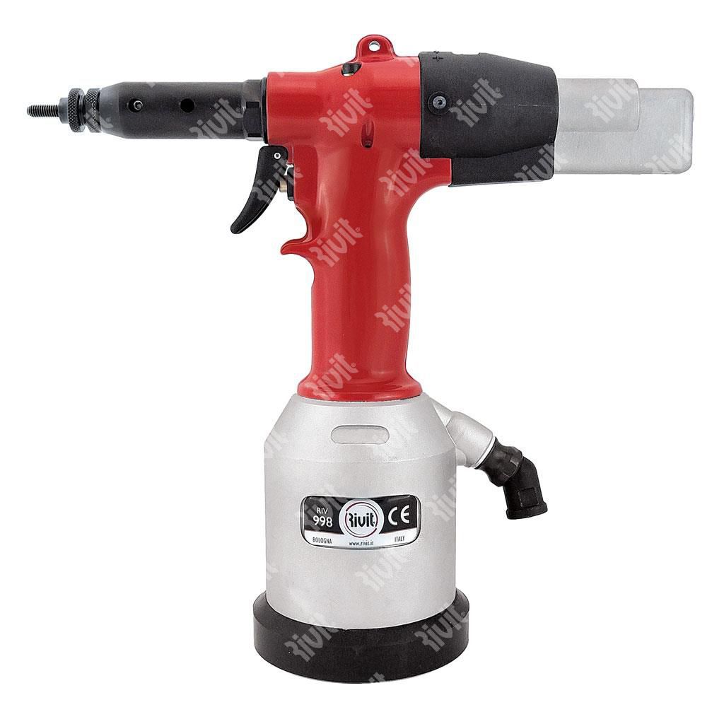 Oleo-pneumatic riveting tool - RIV998 - RIVIT - for threaded inserts ...