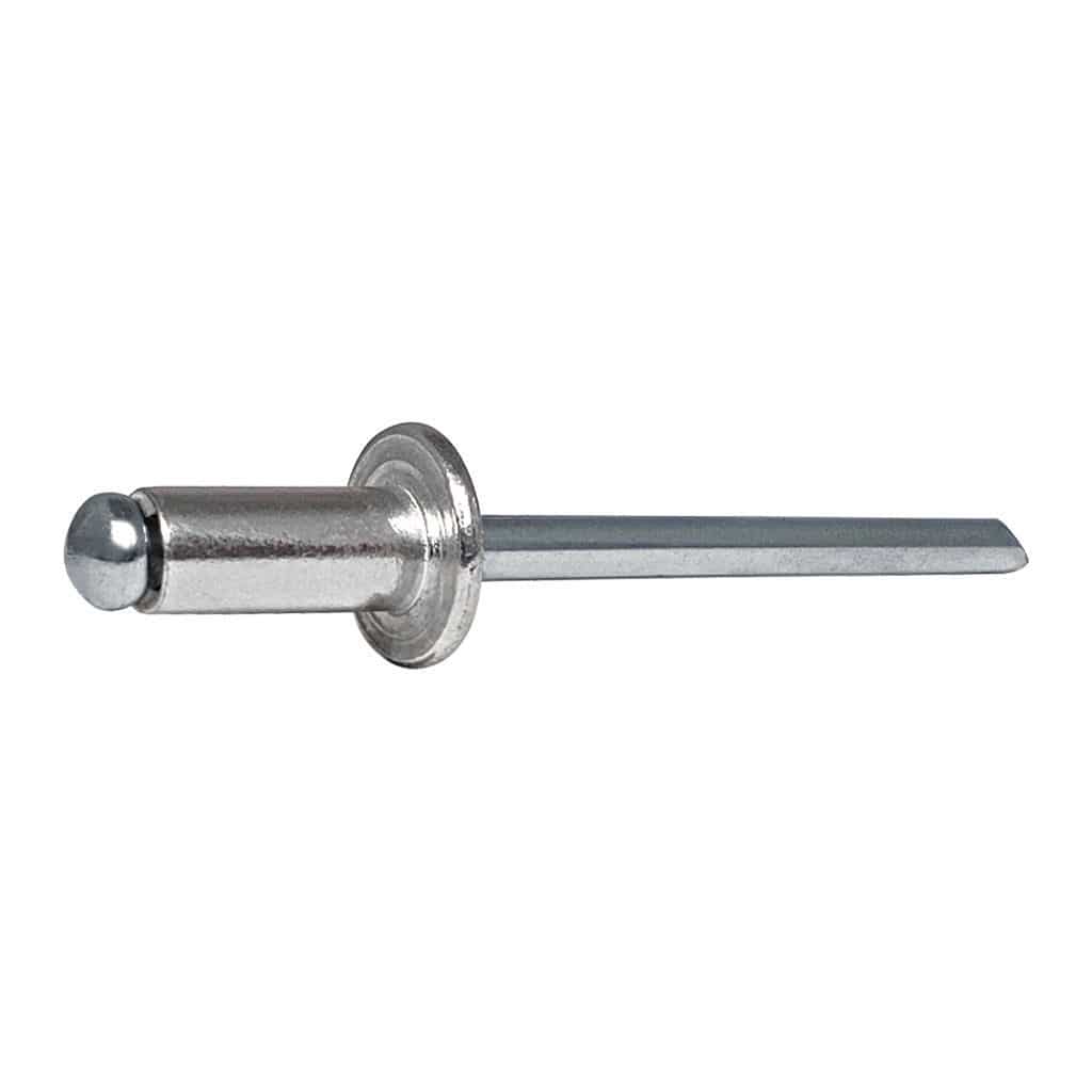 Blind rivet - AFT - RIVIT - large head / aluminium / silver-colored