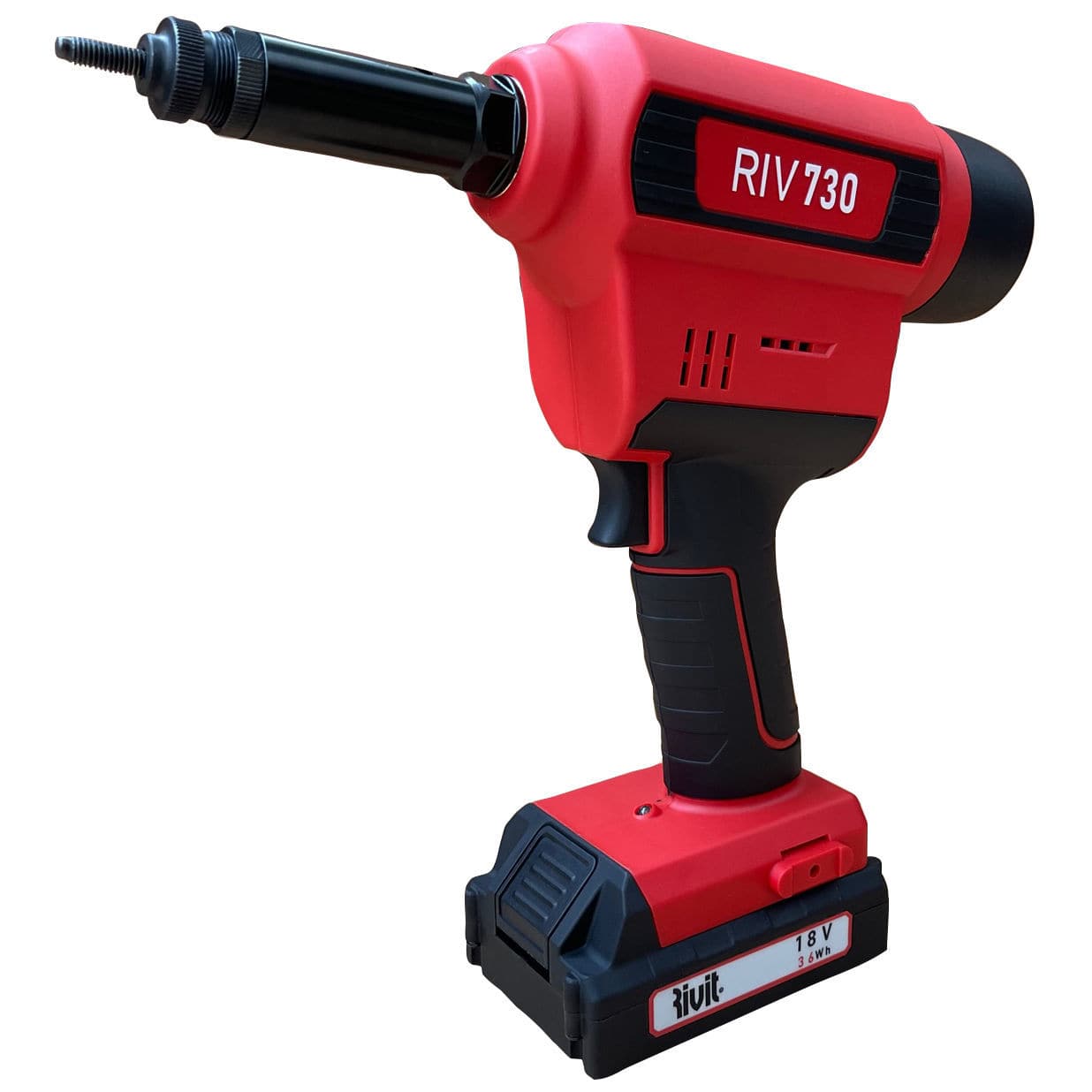 Brushless riveter - RIV730 - RIVIT - battery-powered / for threaded ...