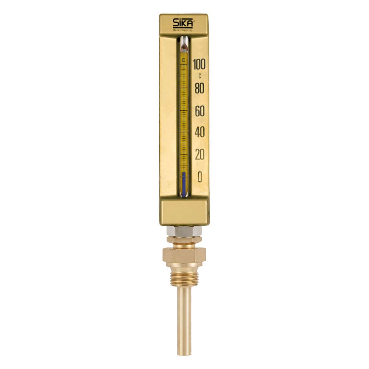 Liquid expansion thermometer - BF - SIKA - direct-reading / °C / insertion