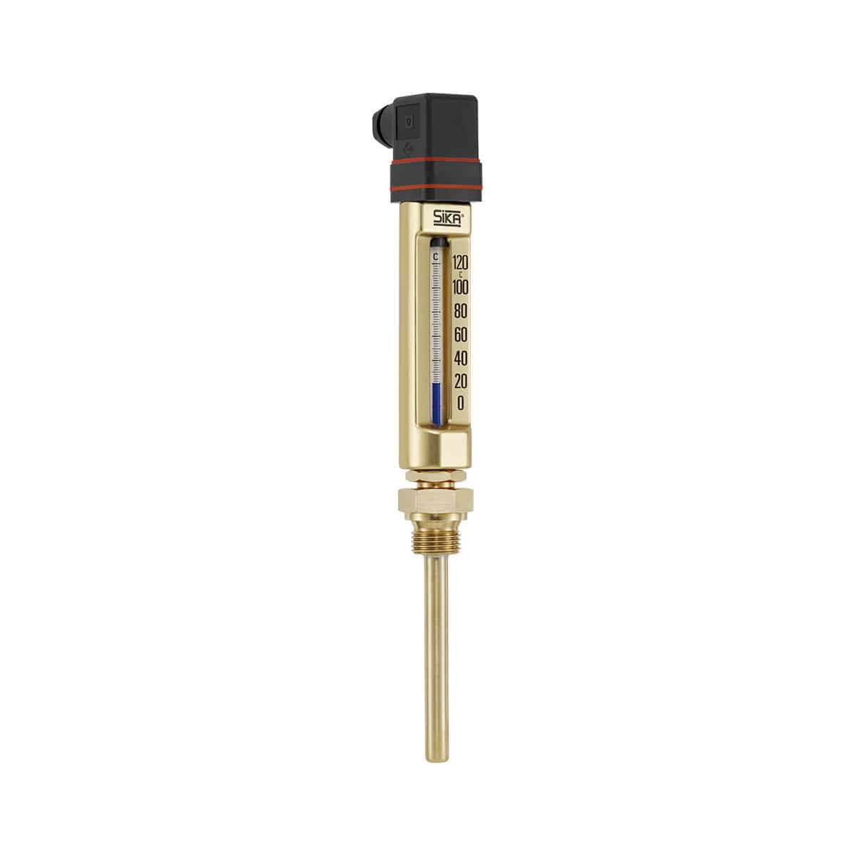 Probe thermometer - K 122 - SIKA - direct-reading / °C / screw-in