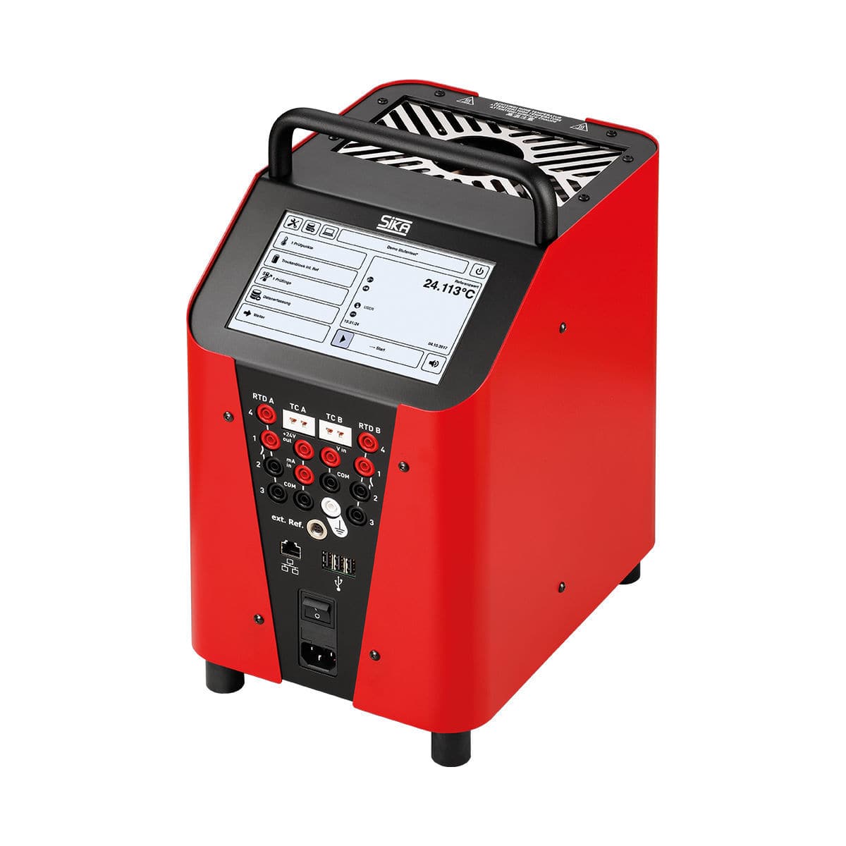 Temperature calibrator - TP 37700E series - SIKA - portable / digital ...