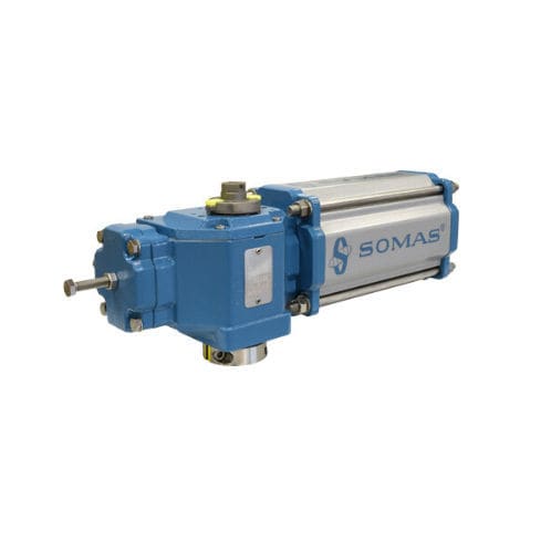 Pneumatic actuator - A-SC/SO - SOMAS - linear / single-acting / control