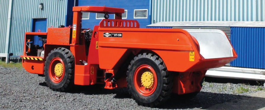 Articulated dump truck - DT-5N - DUX MACHINERY CORPORATION - electric ...
