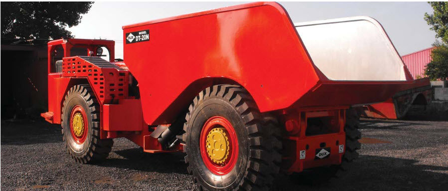 Articulated dump truck - DT-20N - DUX MACHINERY CORPORATION - diesel ...