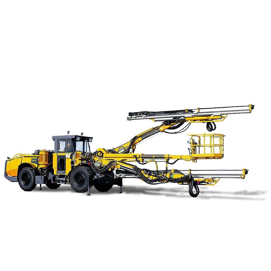 Tunnel jumbo drilling rig - Boomer L series - Epiroc - three-arm