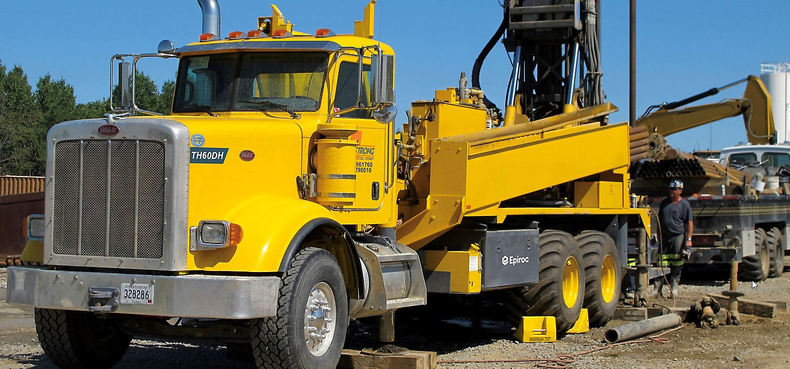 Water well drilling rig - TH60DH - Epiroc - truck-mounted / rotary ...