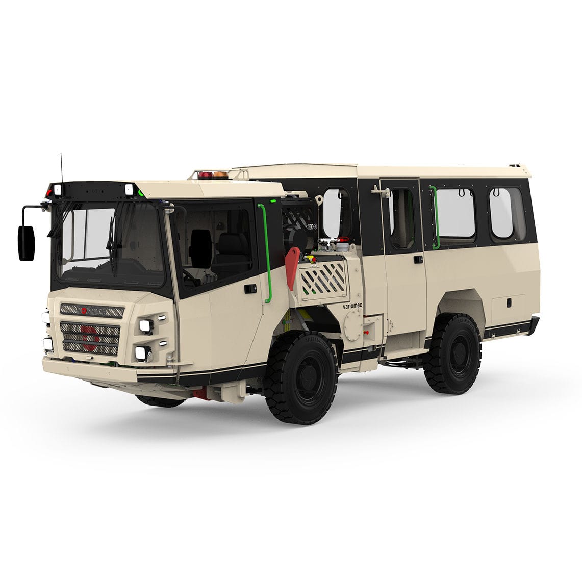 Passenger vehicle - Variomec XS 115 PER - Normet Group OY - for ...