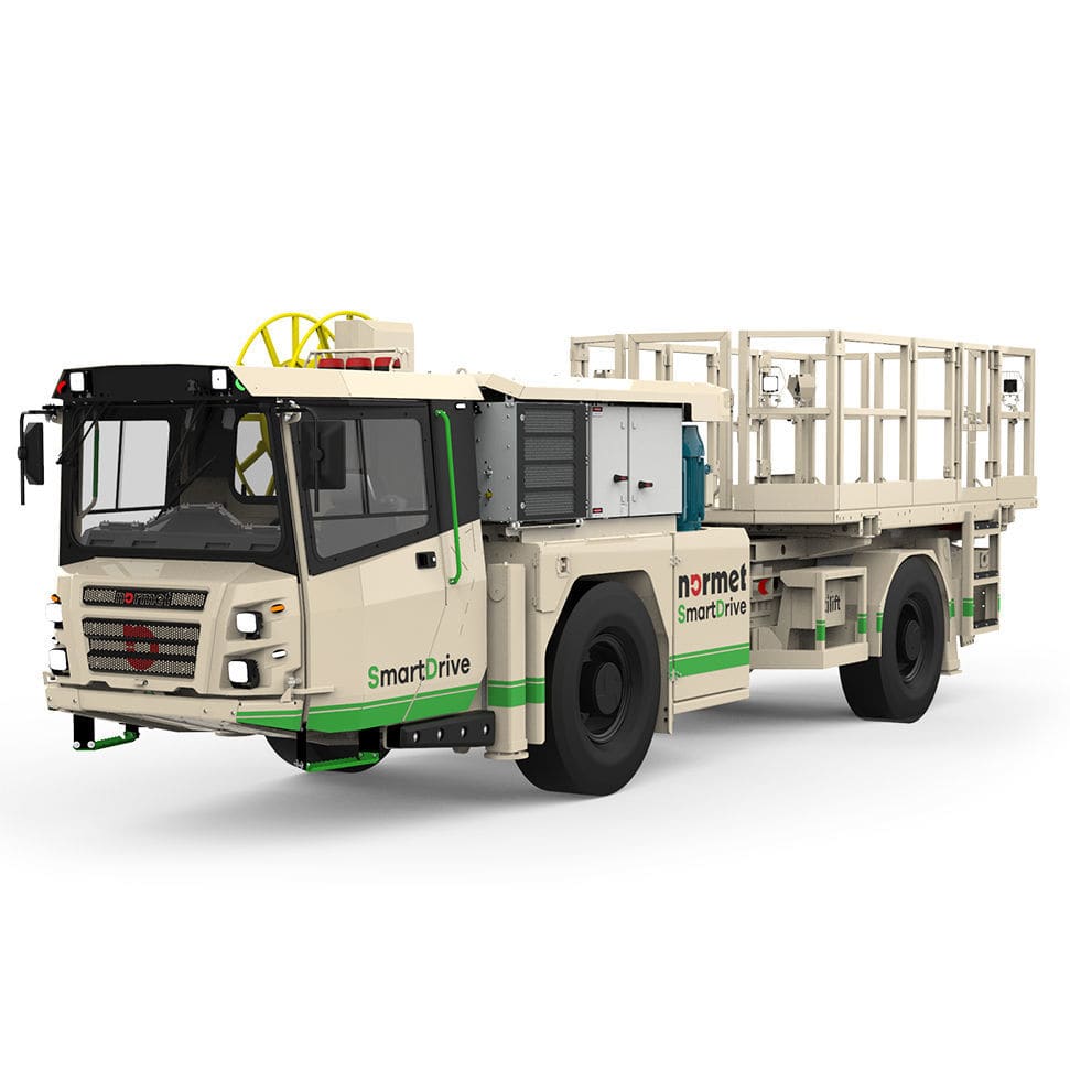 Truck-mounted scissor lift - Utilitif MF 540 SD - Normet - electric ...