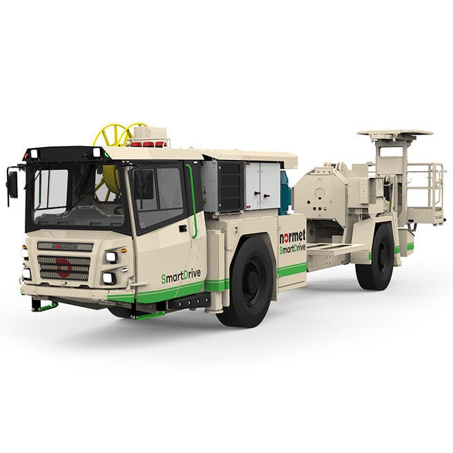 Underground vehicle - Charmec MF 605 V LE SD - Normet - explosives ...