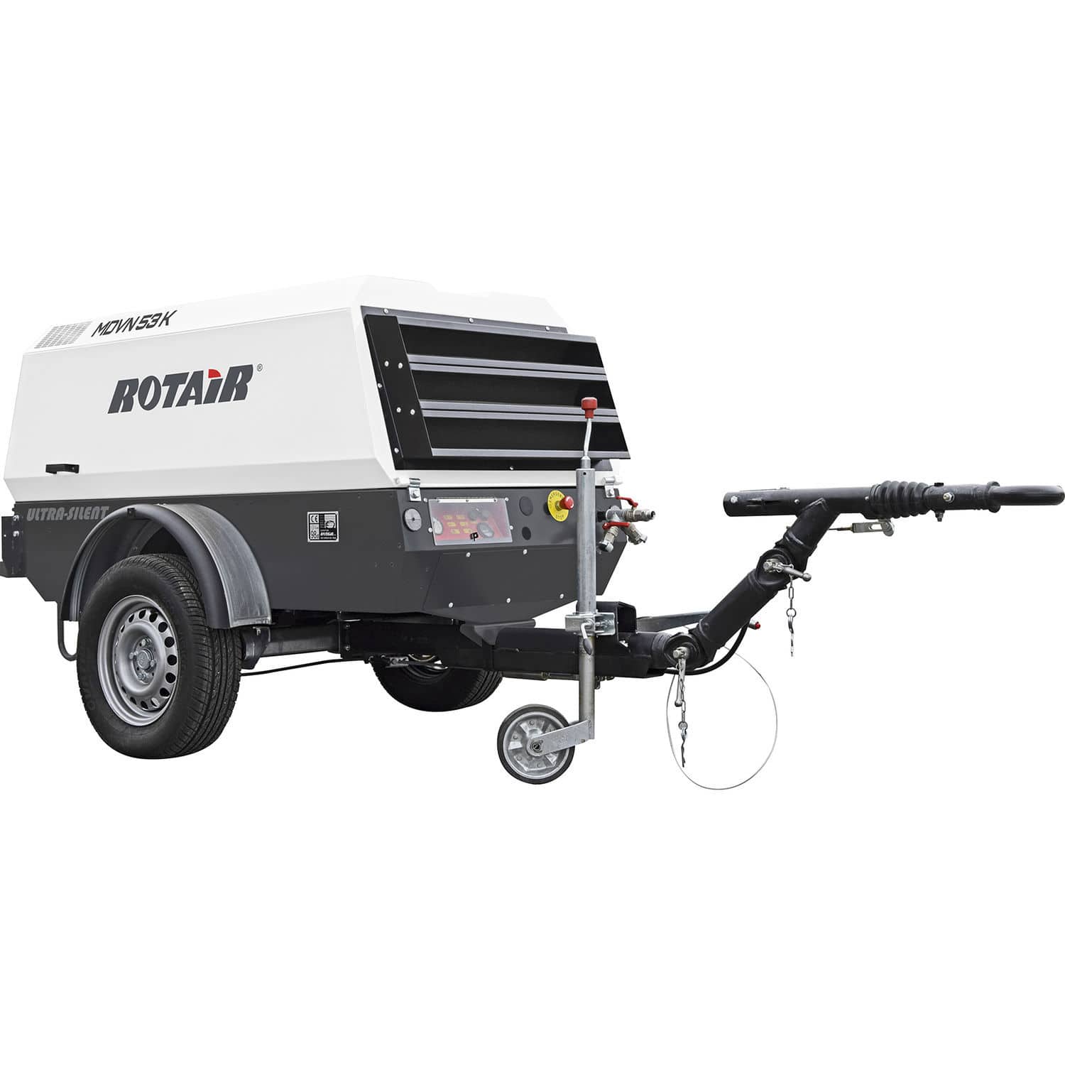 Screw compressor - MDVN Series - ROTAIR SPA - air / diesel-powered / mobile