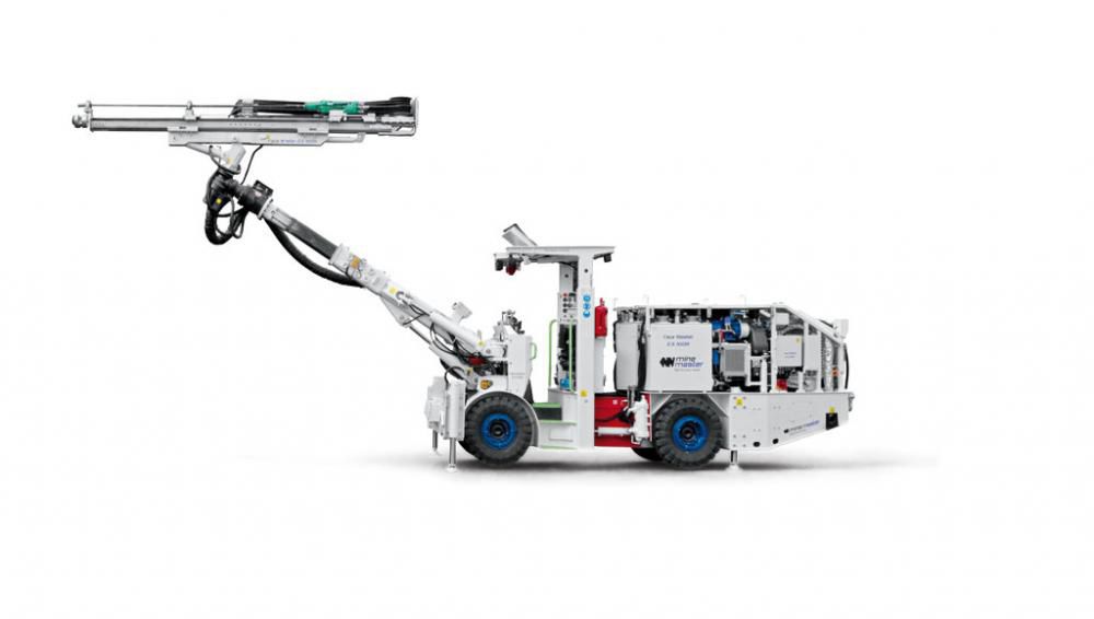 Multifunction drilling rig - Face Master 2.5NVDR - Mine Master - wheel ...