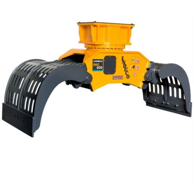 Sorting grab - IMG 400 - INDECO - hydraulic / for stone / for excavators