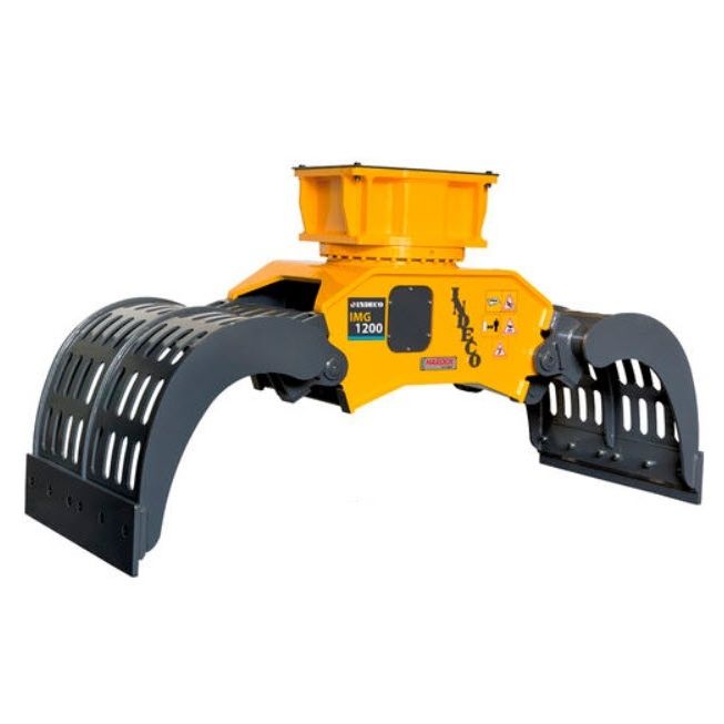 Demolition grab - IMG 2800 - INDECO - hydraulic / for stone / for ...