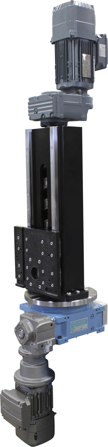 Motor-driven rotary indexing table - LIFT AND ROTATE - Motion Index ...