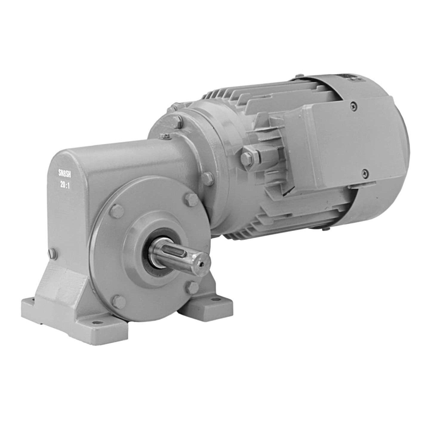 DC gear-motor - SN 8 SH - Ruhrgetriebe KG - three-phase / worm / right ...