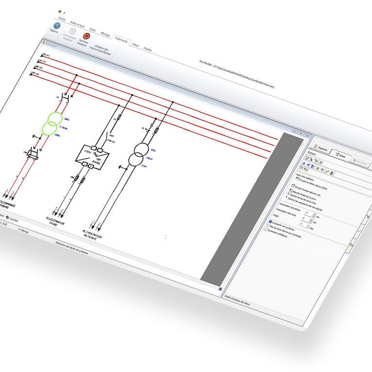 Electrical CAD software - SCAN'BUILDER - TRACE SOFTWARE INTERNATIONAL ...