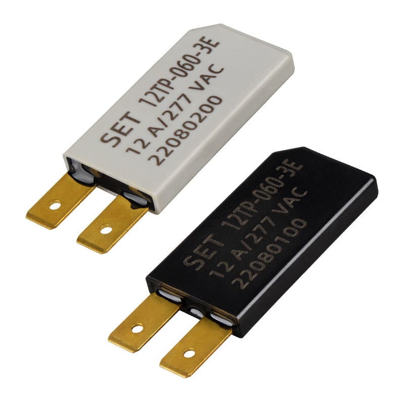 Snap-action thermal protector - 12TP series - Xiamen SET electronics Co ...