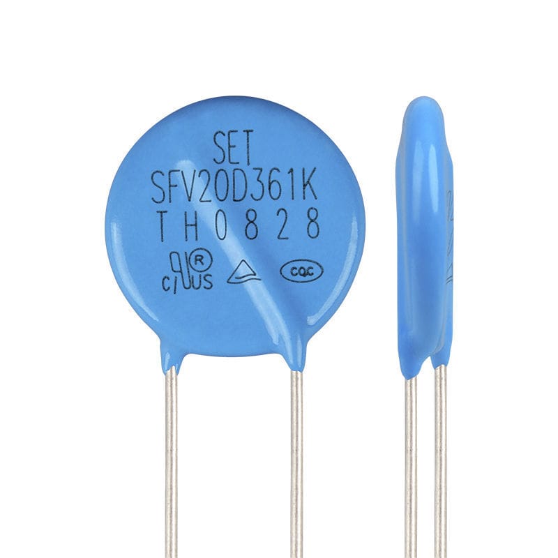 MOV varistor - SFV20D series - Xiamen SET electronics Co.,Ltd - metal oxide