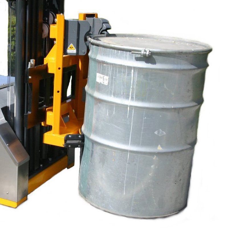 Drum materials handling clamp - BS85 TF - VEAB - transport / for forklifts