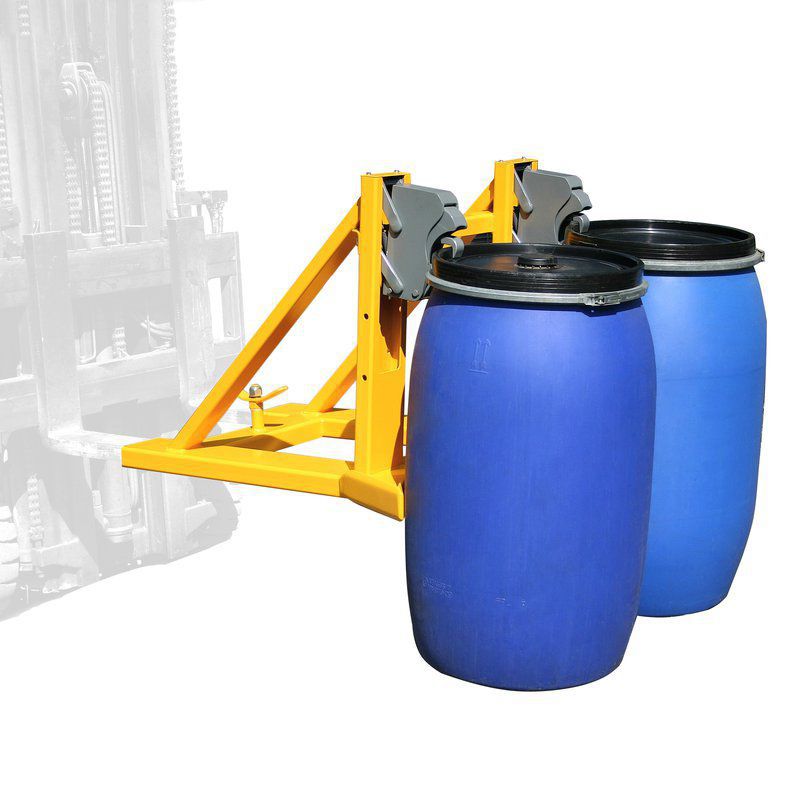 Drum materials handling clamp - BS85 P BI - VEAB - for forklifts