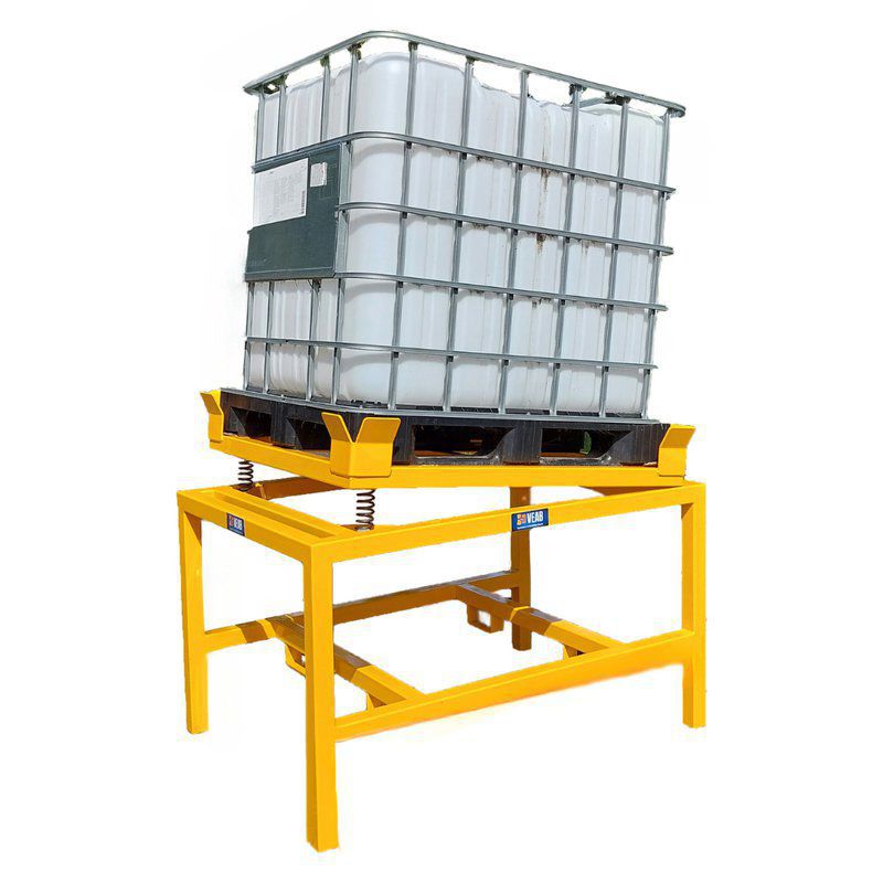 Tilting lift table - BS108 ECO - VEAB - scissor / hydraulic / stationary
