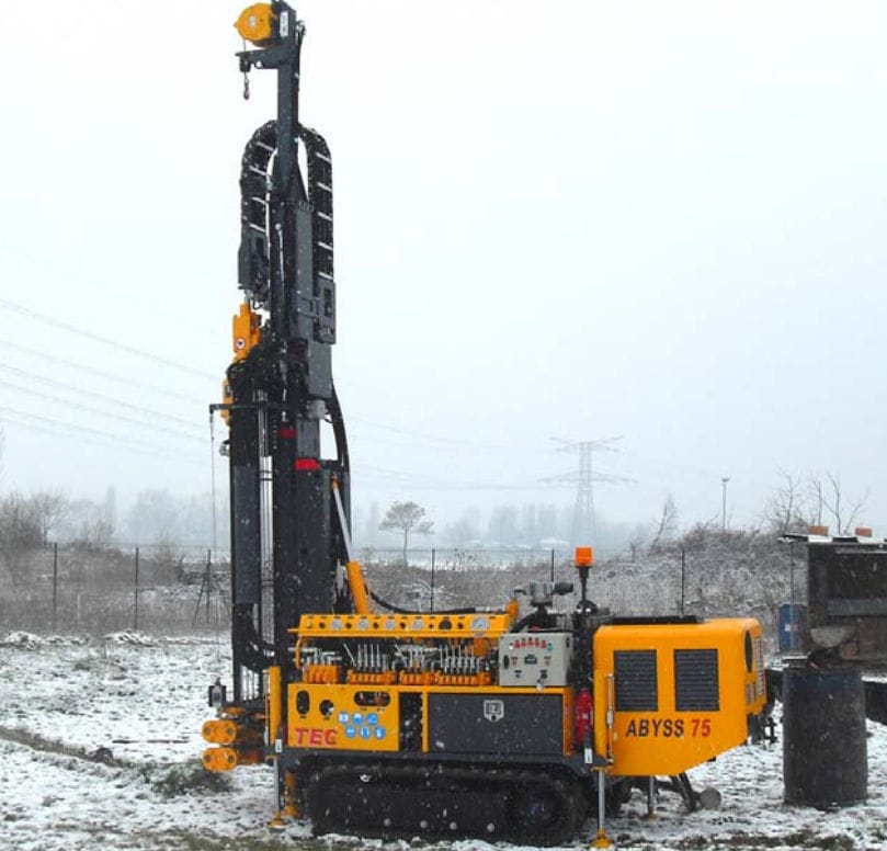 Core drilling drilling rig - ABYSS 75 - TEC System - soil investigation ...