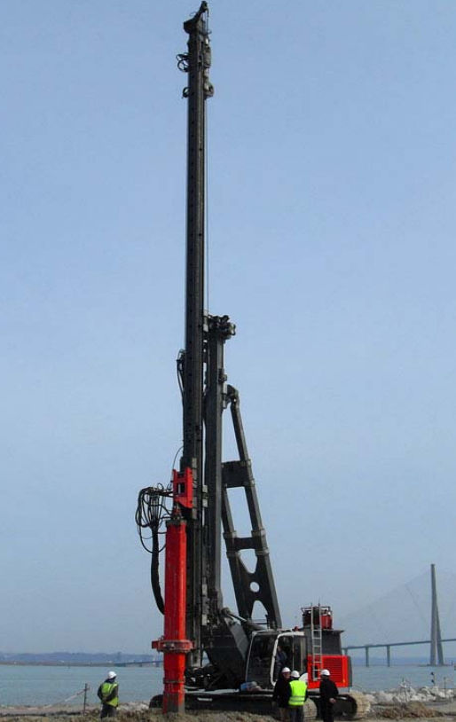 SMW soil mixing wall - CSM - TEC System