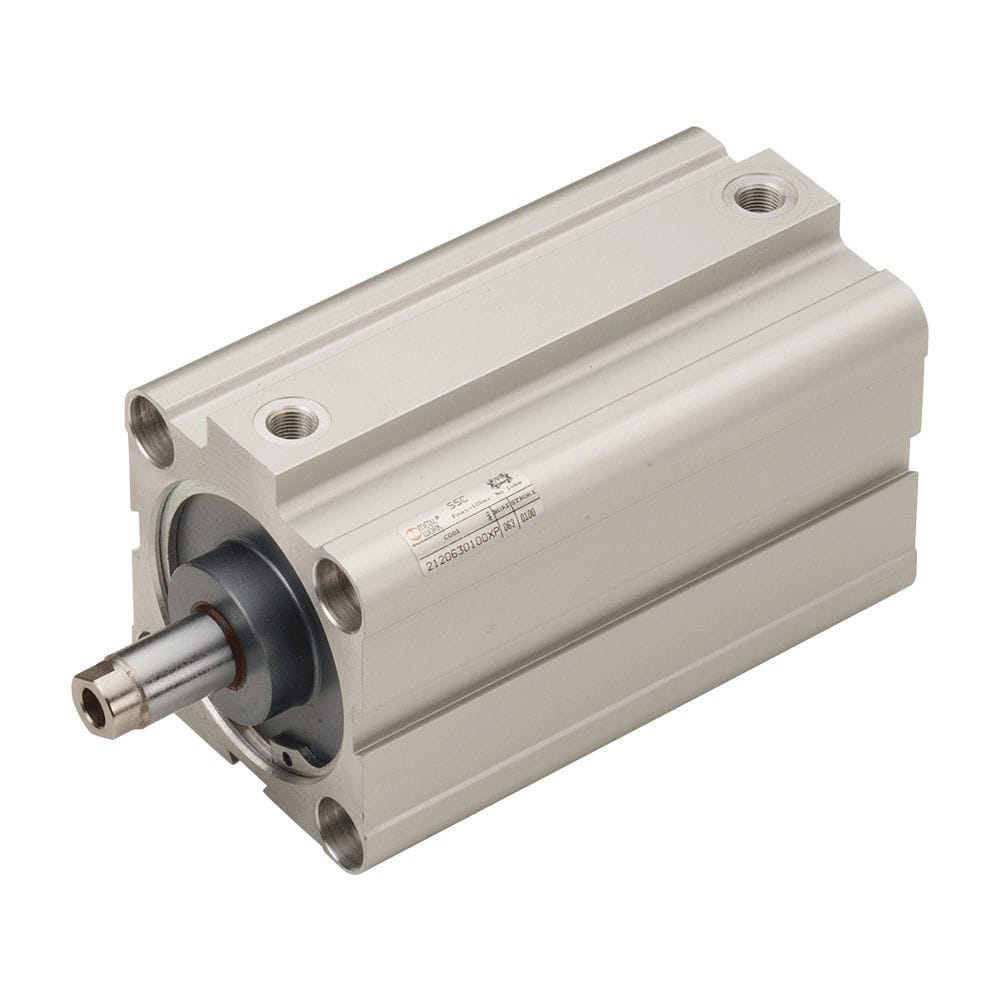 Pneumatic cylinder - SSCY - METAL WORK - with through rod / double ...