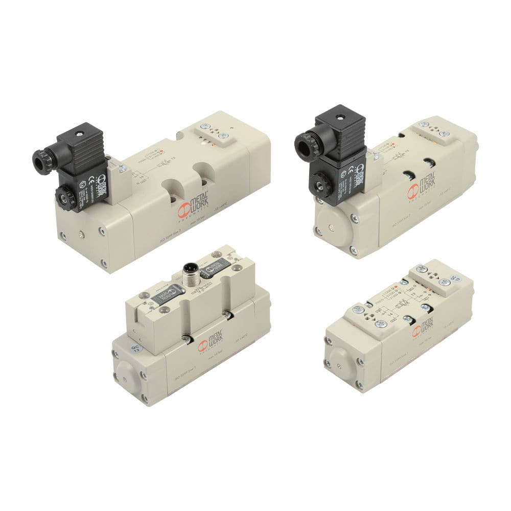Spool pneumatic directional control valve - ISV-IPV series - METAL WORK ...