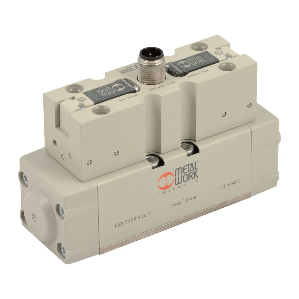Pneumatic pneumatic directional control valve - ISV series - METAL WORK ...