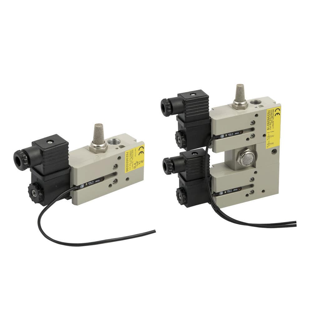 Spool pneumatic directional control valve - 70 SAFE AIR® series - METAL WORK - pneumatically ...