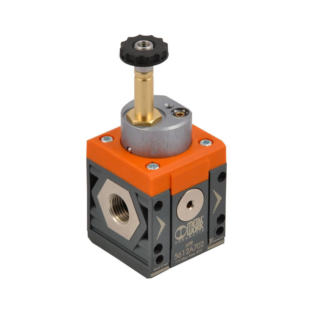 Pneumatically-operated valve - APR SY - METAL WORK - for air / soft ...