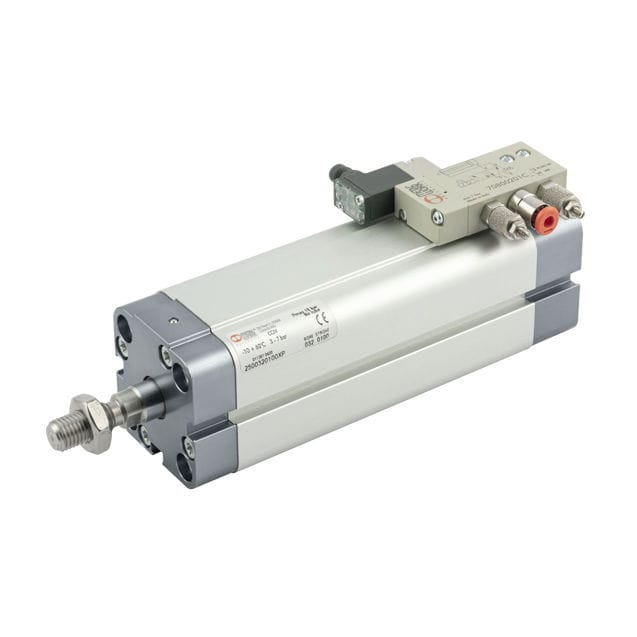 Pneumatic cylinder - CCIV - METAL WORK - piston / with piston rod ...