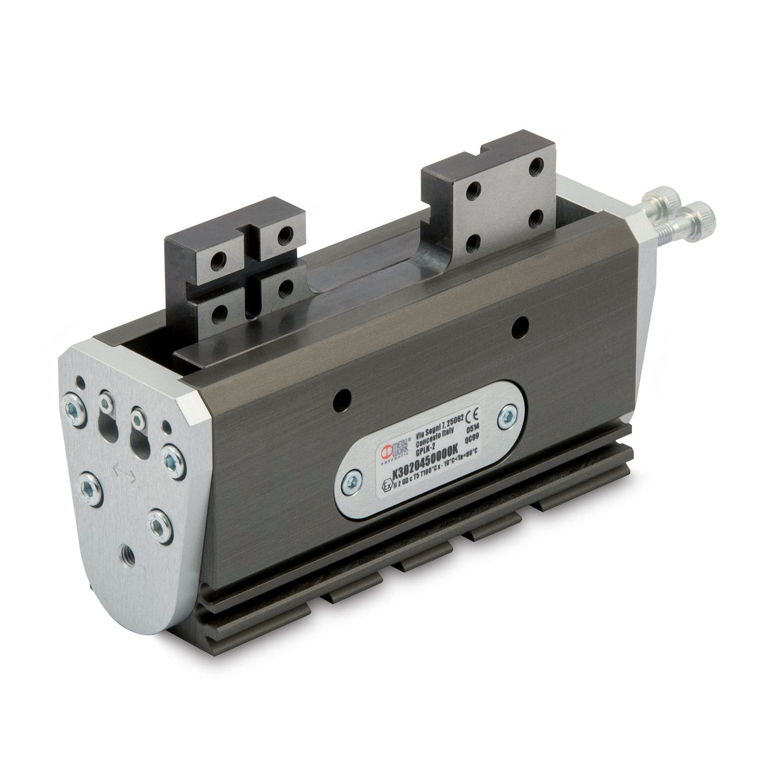 Pneumatic gripper - GPLK - METAL WORK - parallel / 2-jaw / double-acting
