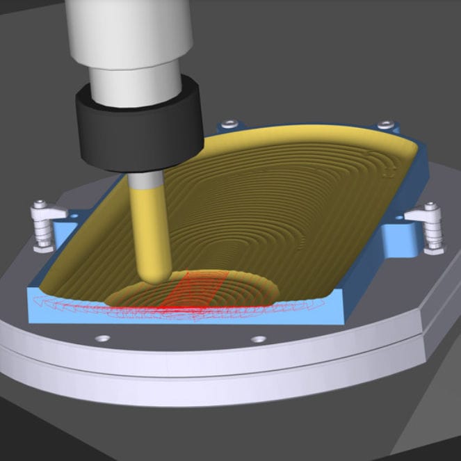 Programming software - ProfitMilling® - ESPRIT by DP Technology - CAM ...