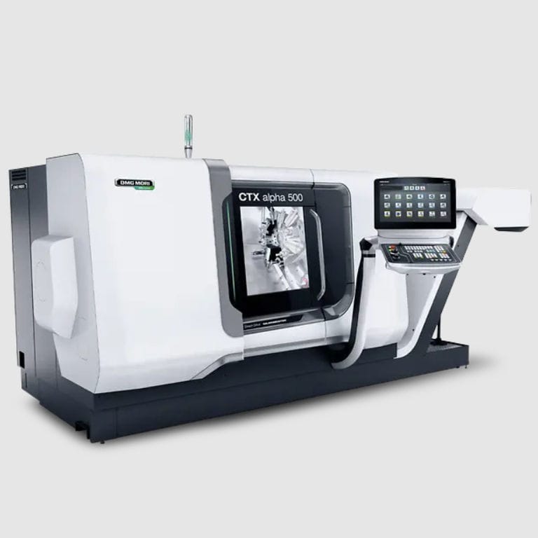 CNC turning center - CTX alpha 500 - DMG MORI - 3-axis / universal ...