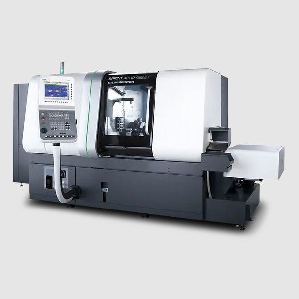 CNC turning center - SPRINT 42|10 linear - DMG MORI - 8-axis / 22 tools ...