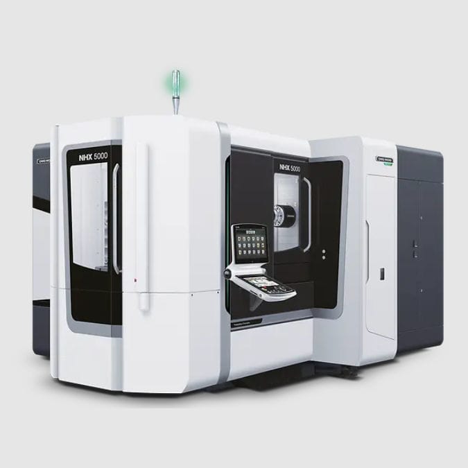 3-axis CNC milling center - NHX 5000 - DMG MORI - horizontal / compact ...