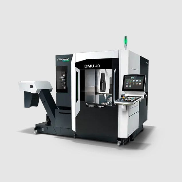 5-axis CNC milling center - DMU 40 - DMG MORI - vertical / with rotary ...