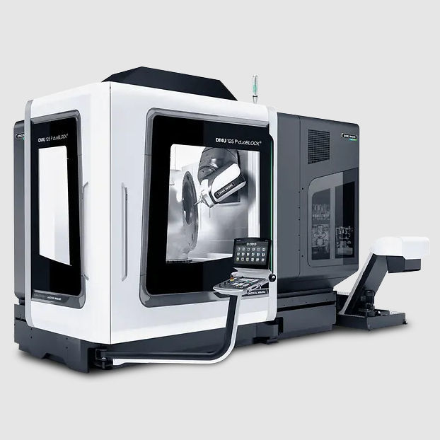 CNC milling-turning center - DMU 125 P (FD) duoBLOCK - DMG MORI ...
