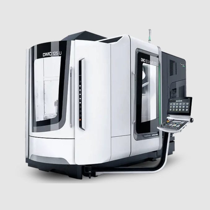 CNC milling-turning center - DMC 125 U (FD) duoBLOCK - DMG MORI ...
