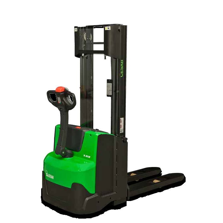 Compact stacker truck - S200 series - CESAB - electric / with rider ...