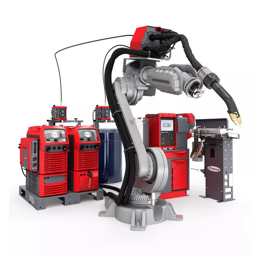 Automatic welding system - TPS/i TWIN - FRONIUS - for steel / smart